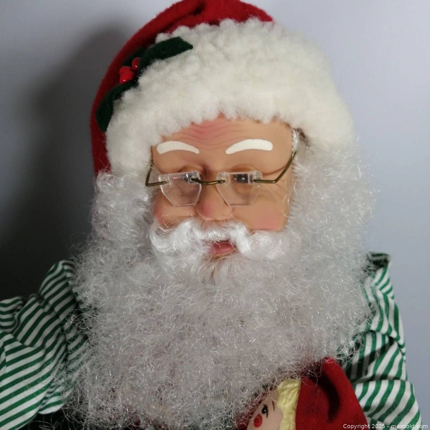 Animated Painting Santa Figurine 18" | Maxsold