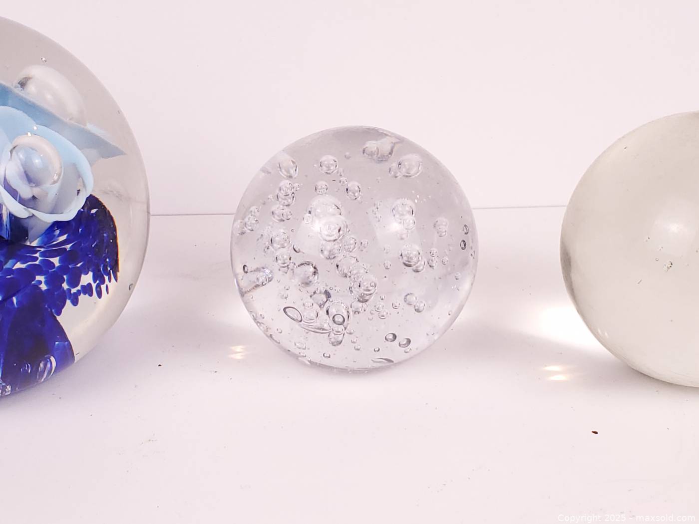 Glass Bubble Paperweights | Maxsold