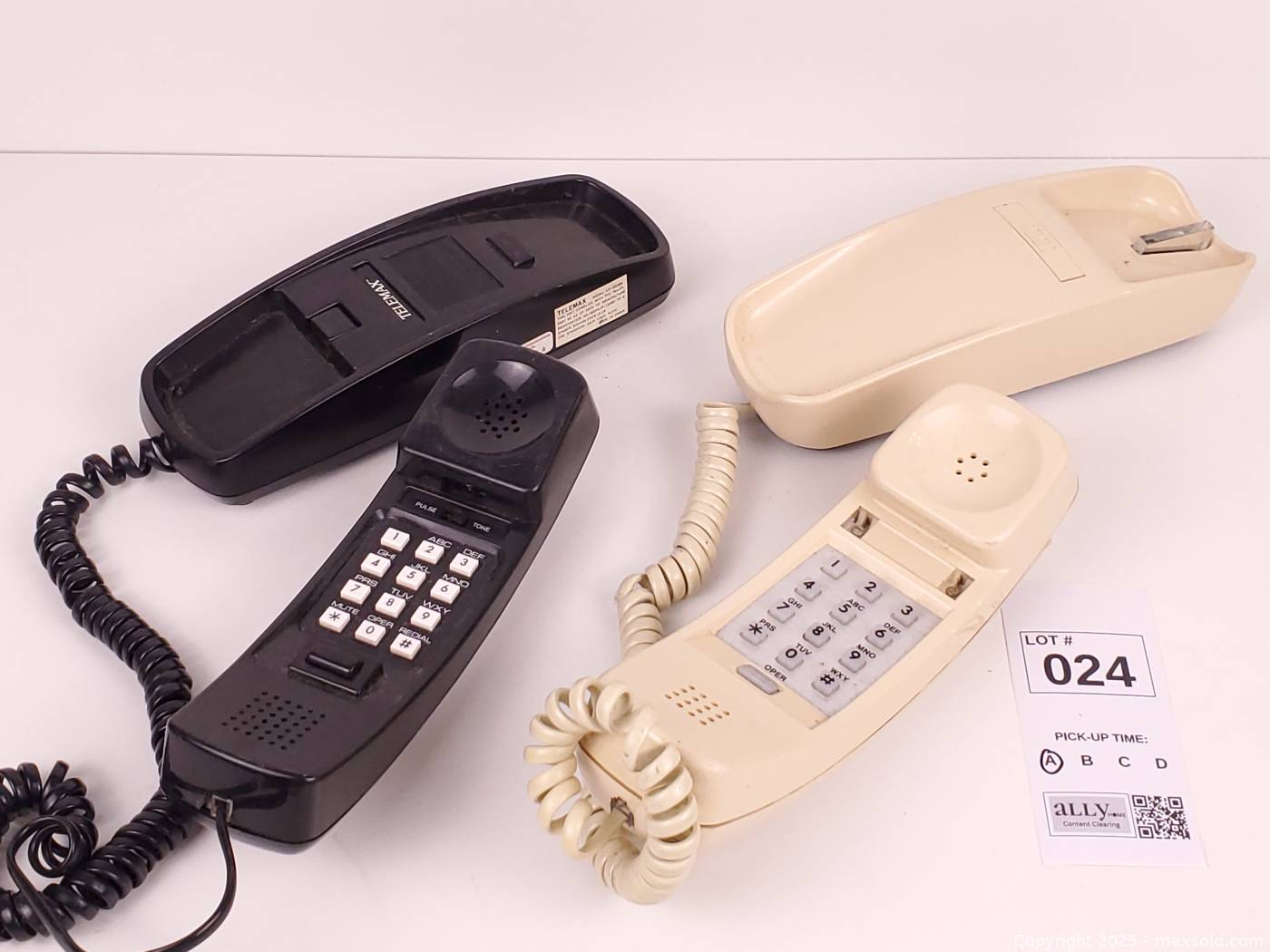 Two Corded Slimline Telephones | Maxsold