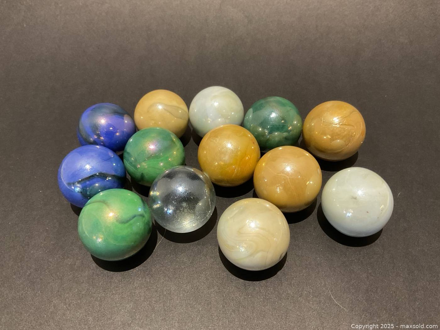 Glass marbles approx 1" diameter | Maxsold