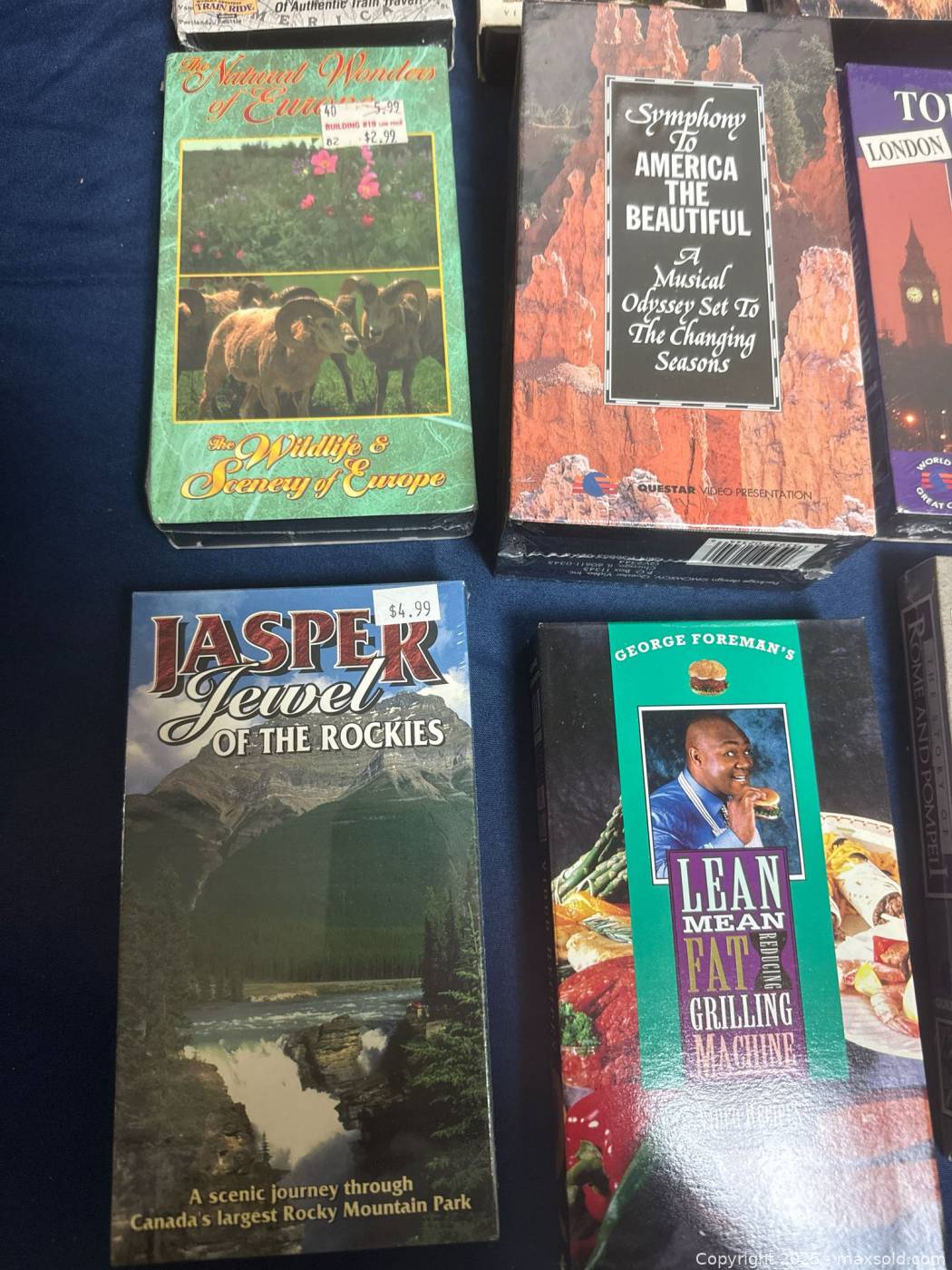 19 sealed/near-new NTSC travel & documentary VHS tapes | Maxsold