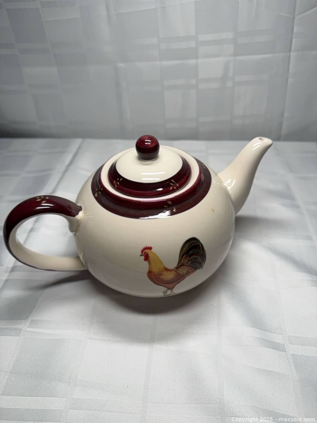 Creative Tops England ceramic rooster teapot | Maxsold
