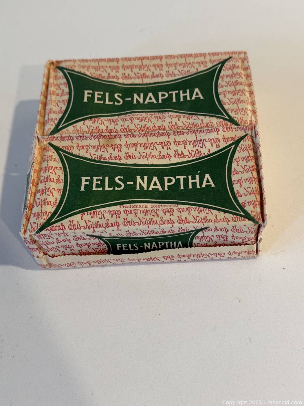 Two Fels-Naptha 8 oz Soap Bars 1920s | Maxsold