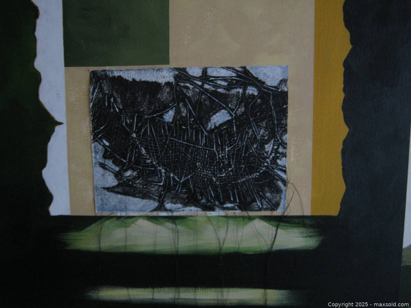 Mixed Media Acrylic Painting, 30" x 40" | Maxsold