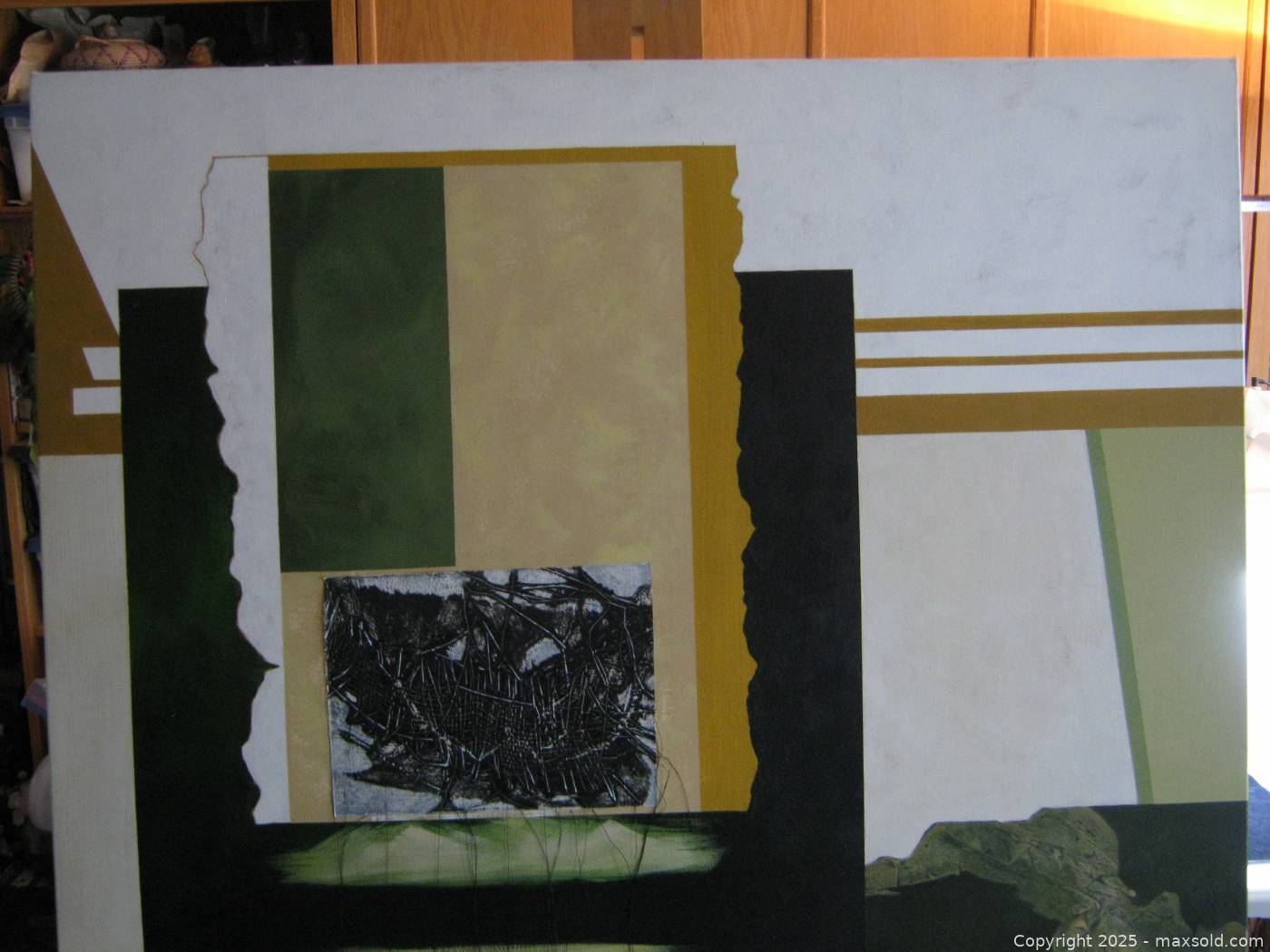 Mixed Media Acrylic Painting, 30" x 40" | Maxsold