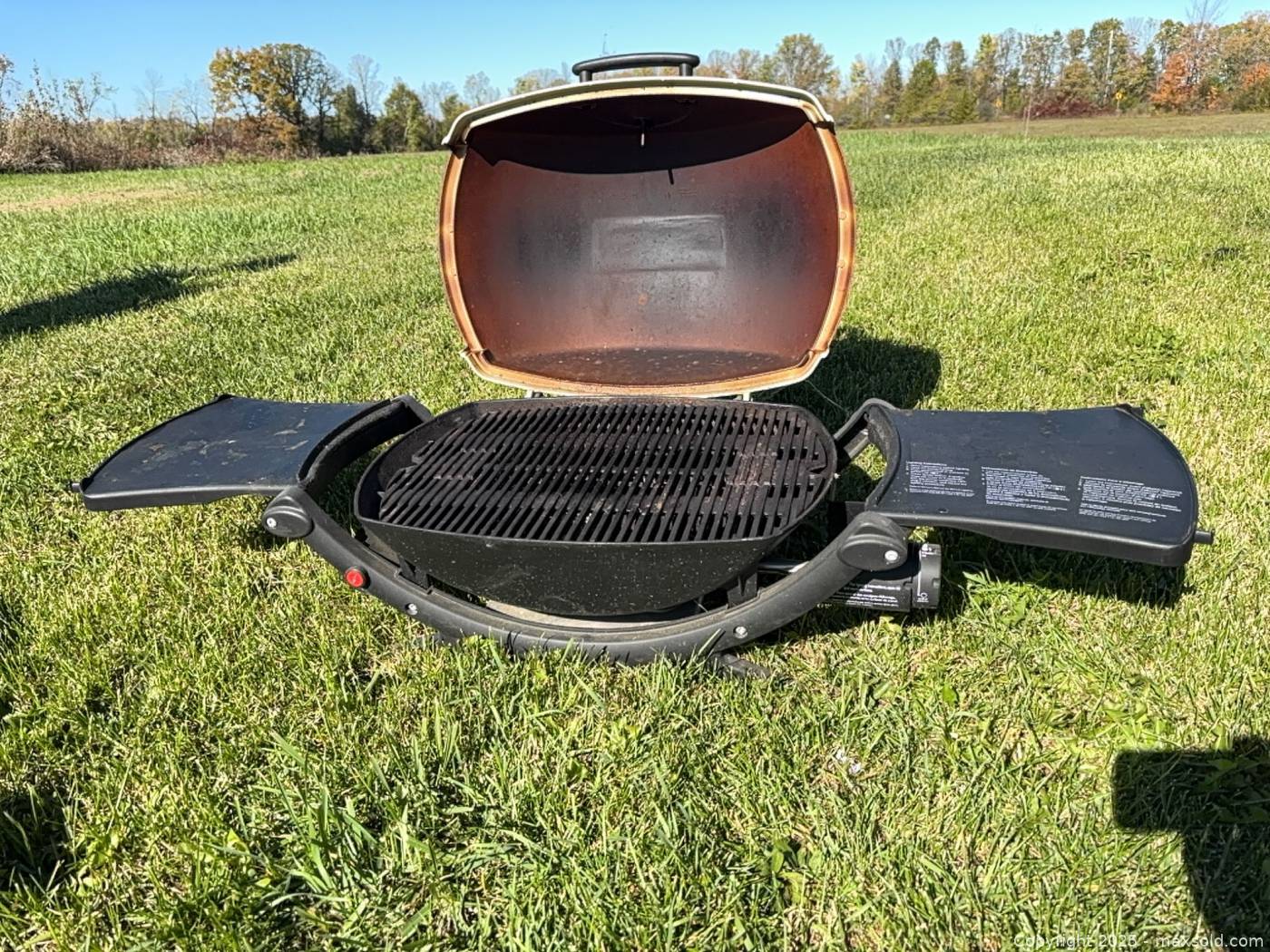 Weber Q portable propane gas grill | Maxsold