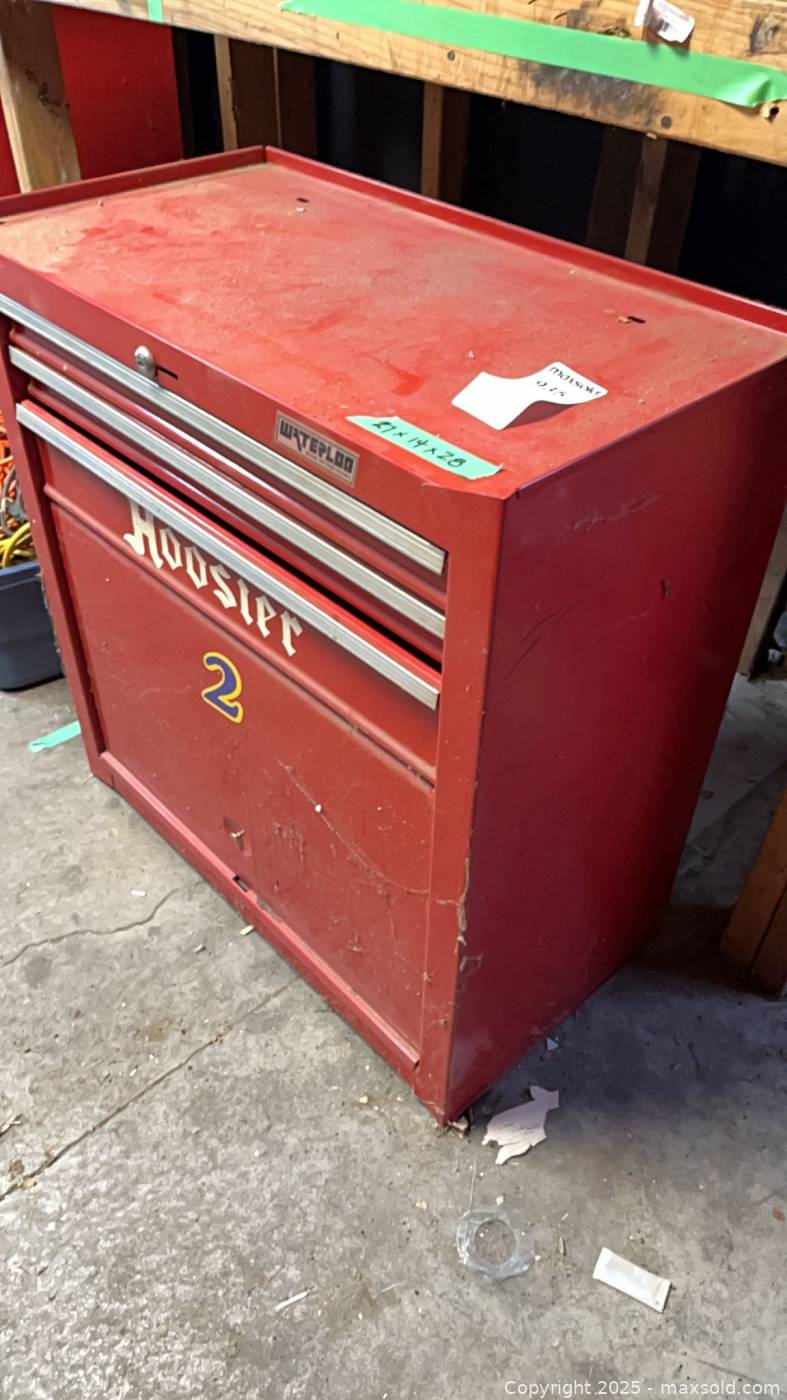 Waterloo steel tool chest cabinet | Maxsold