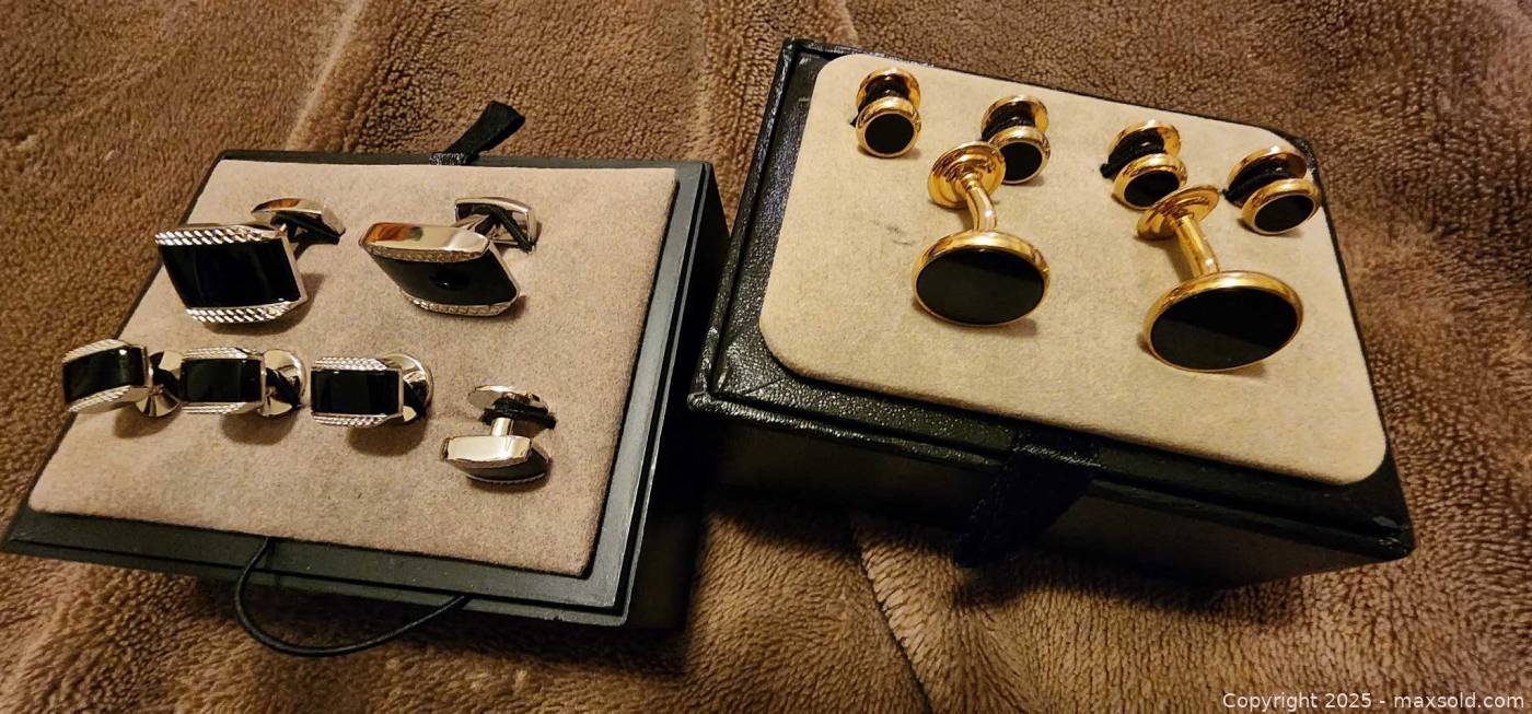 Jos. A. Bank cufflink and stud sets | Maxsold