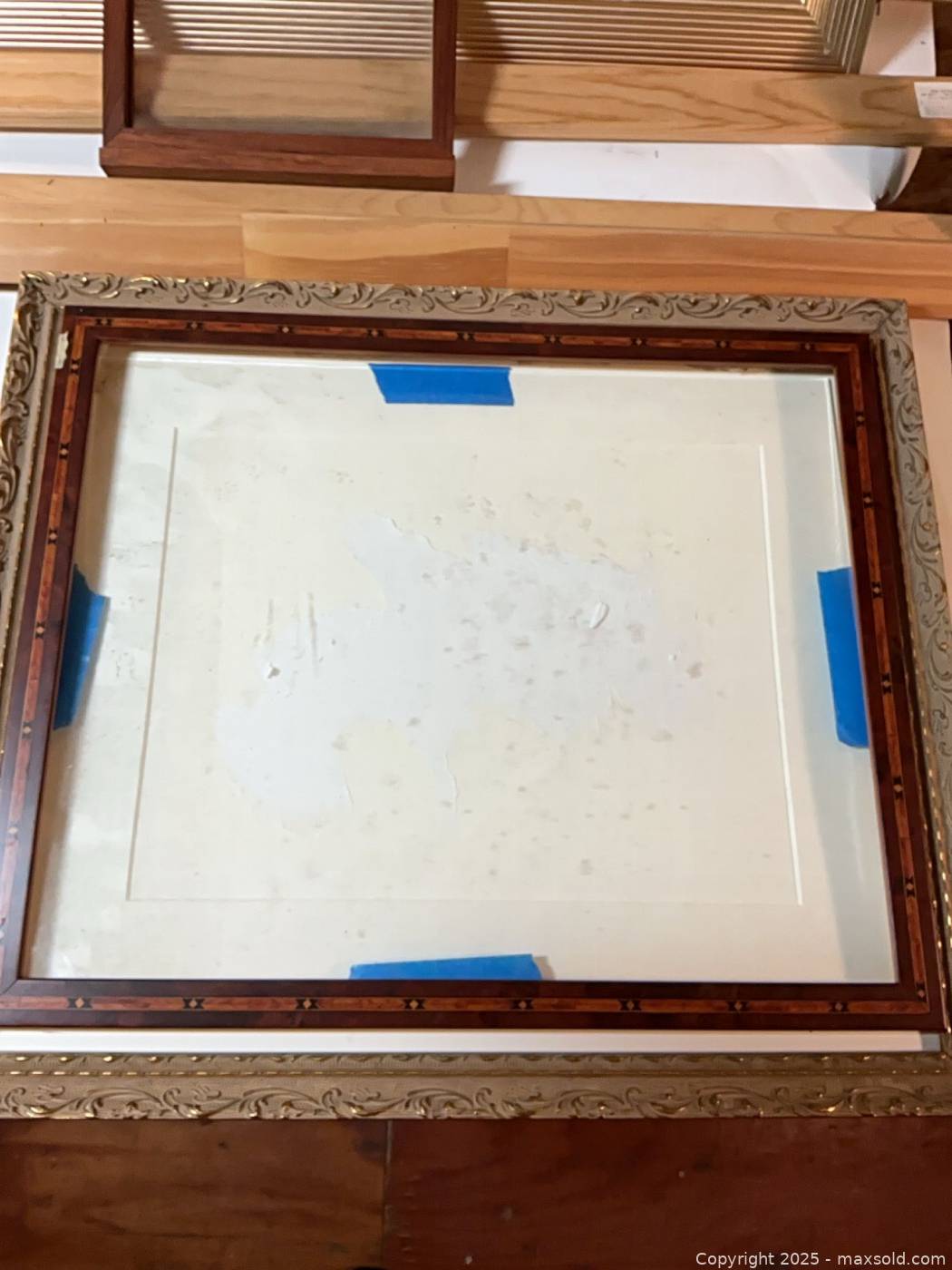 Assorted unfinished & finished picture frames | Maxsold