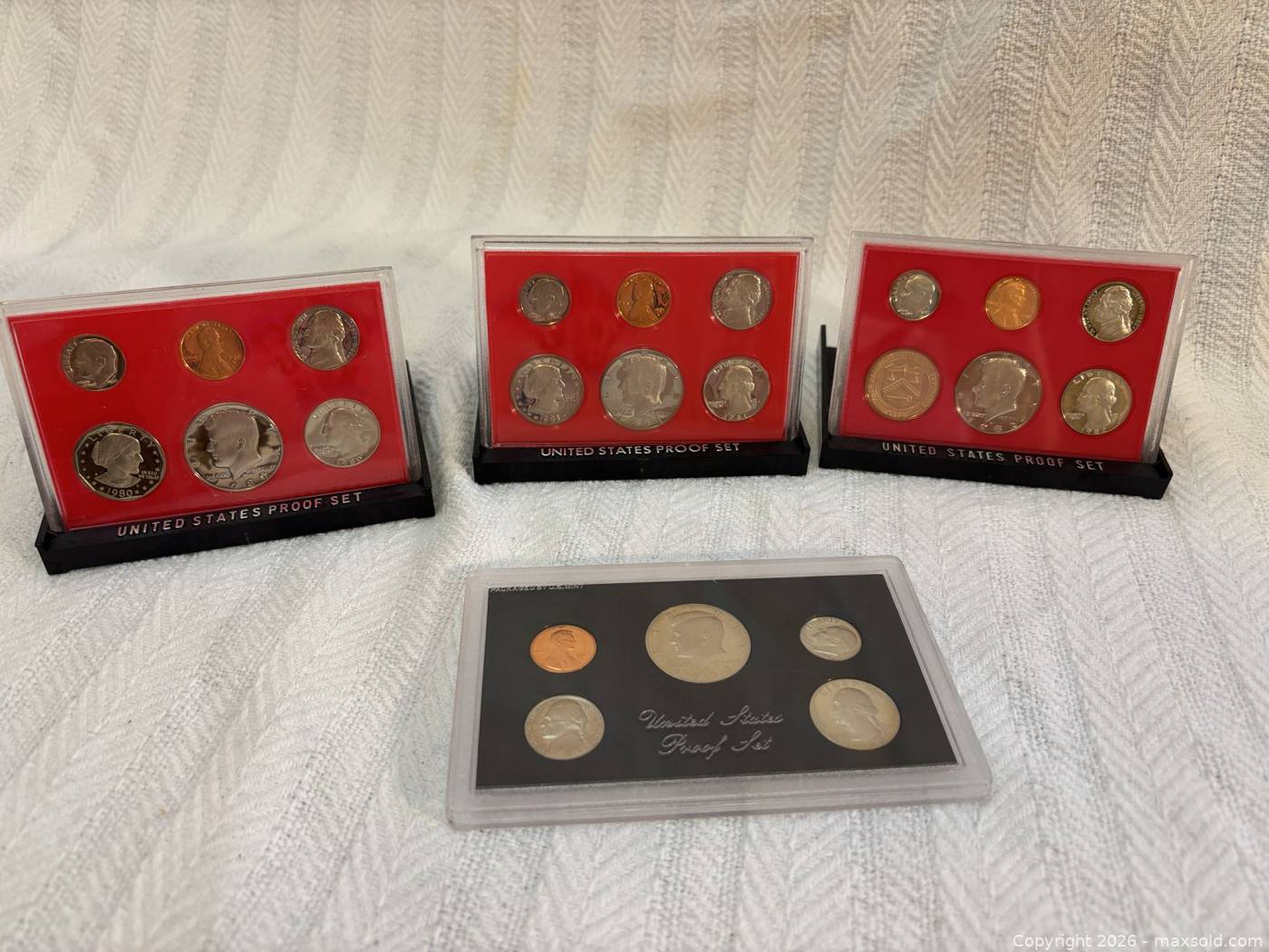 1980-1983 United States Mint Proof Coin Sets | Maxsold