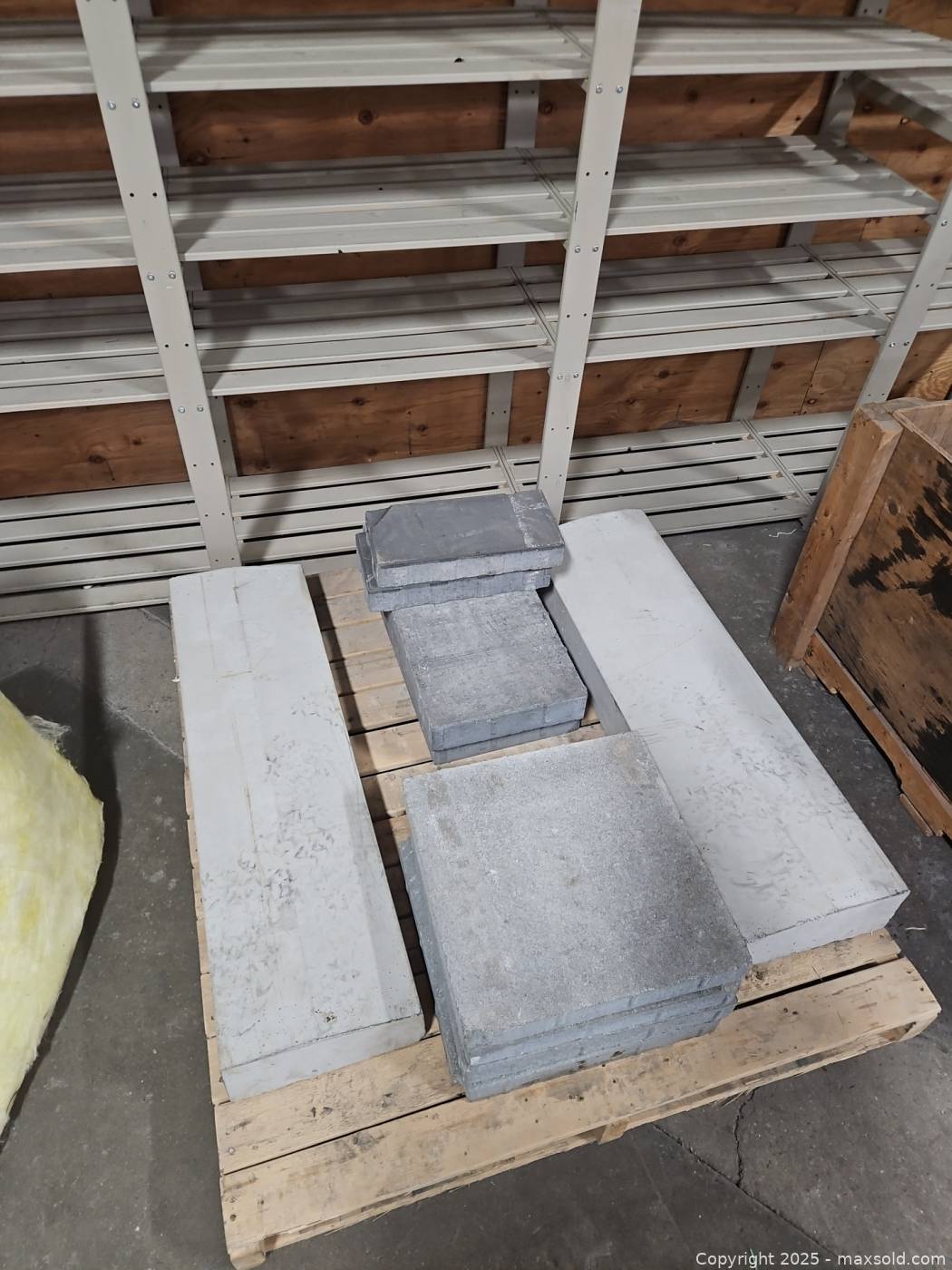 Precast concrete window sills and pavers | Maxsold