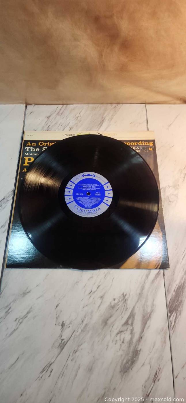 Columbia Masterworks Porgy and Bess original soundtrack vinyl LP | Maxsold