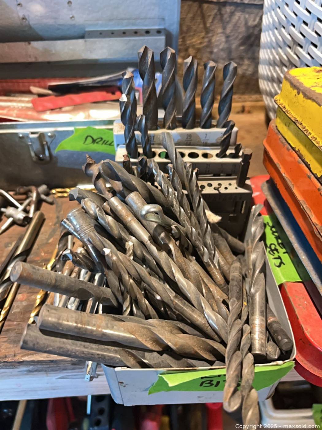 60–100 HSS Twist Drill Bits With Index Holders | Maxsold
