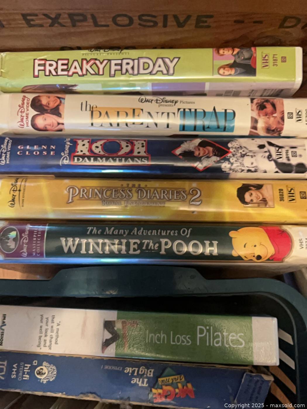 41-piece VHS and DVD media lot | Maxsold