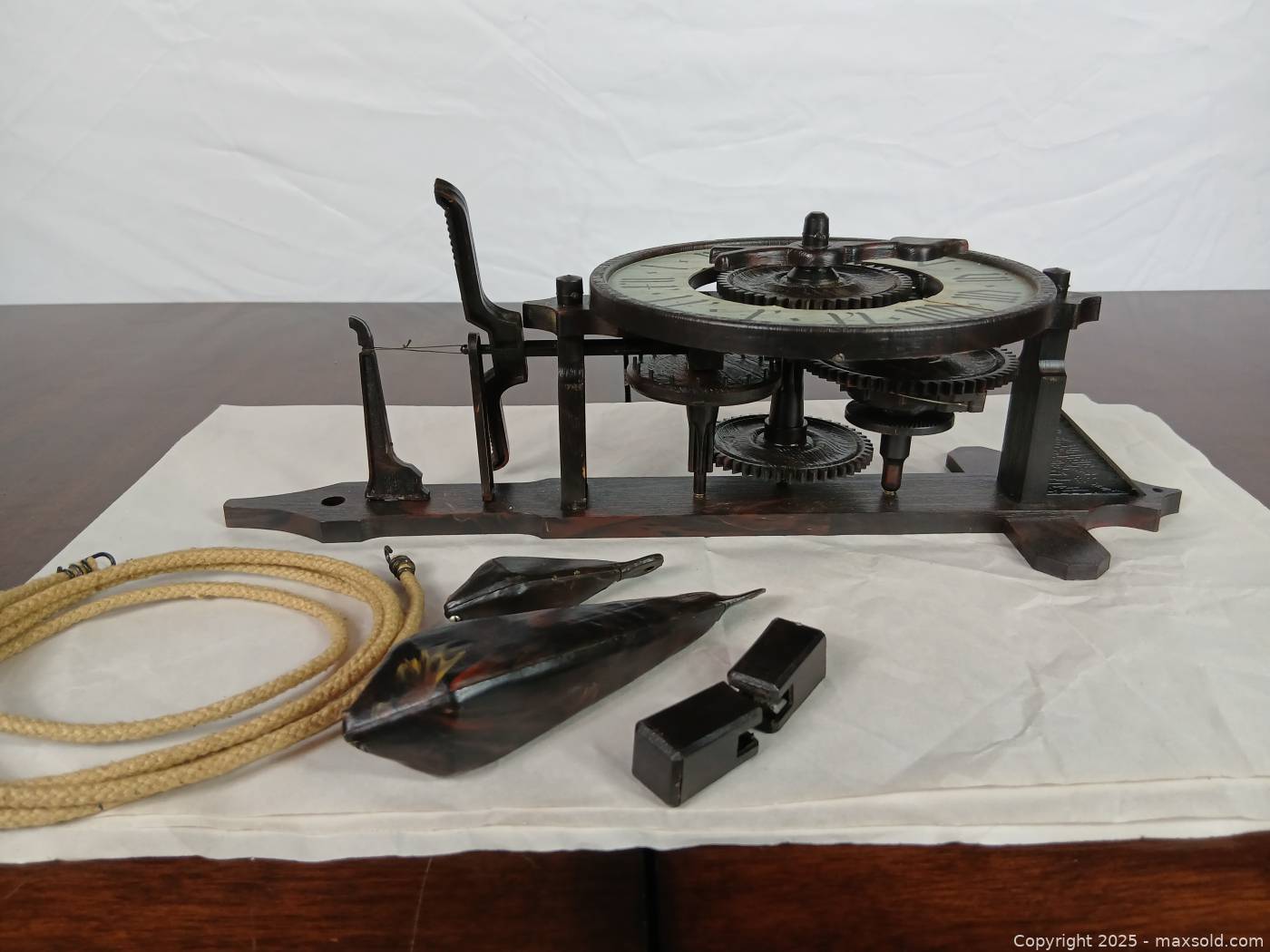 Assembled 15th Century Model Clock Kit | Maxsold