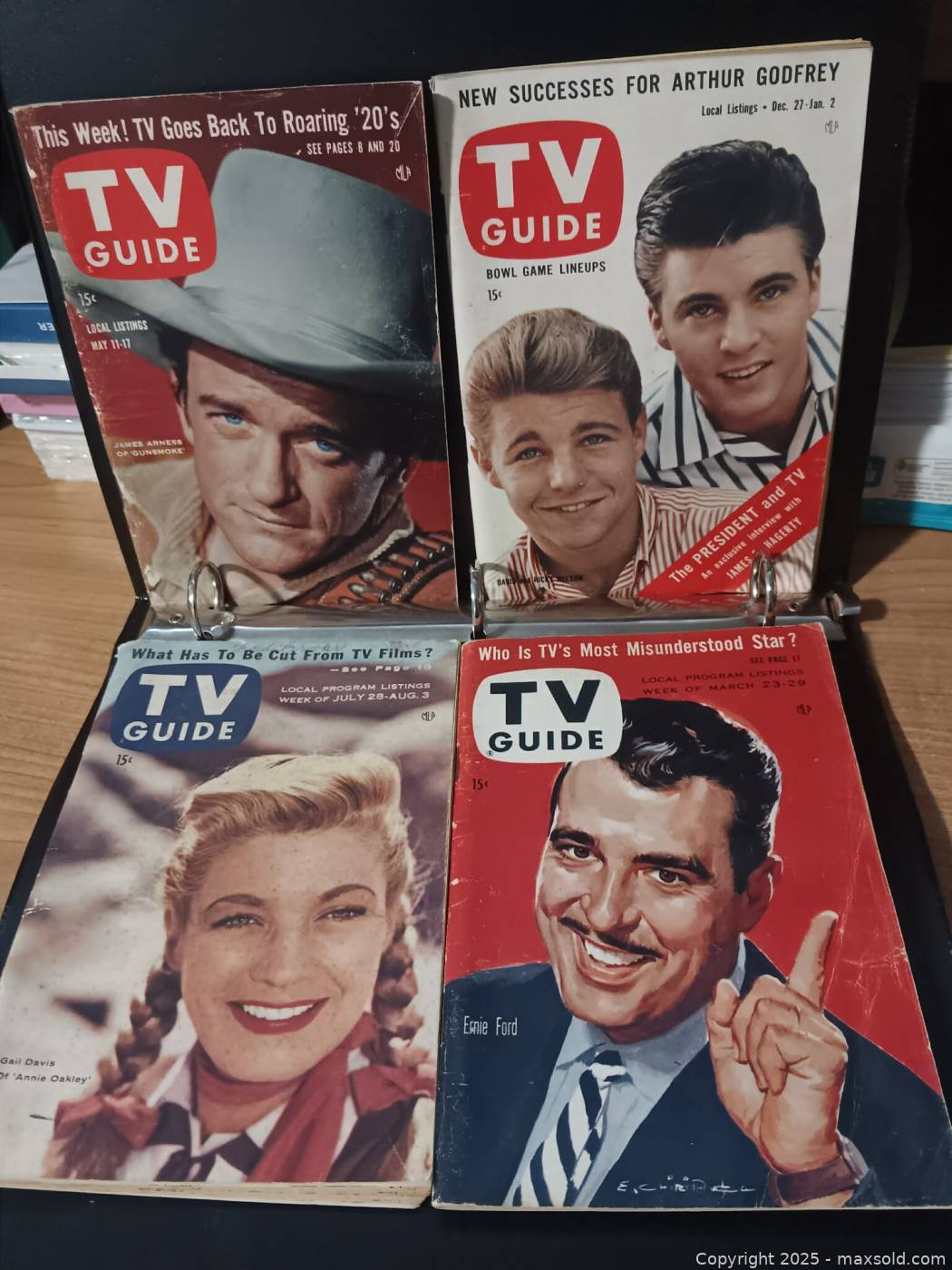 TV Guide magazines 1956-1958 plus later Fall Preview | Maxsold