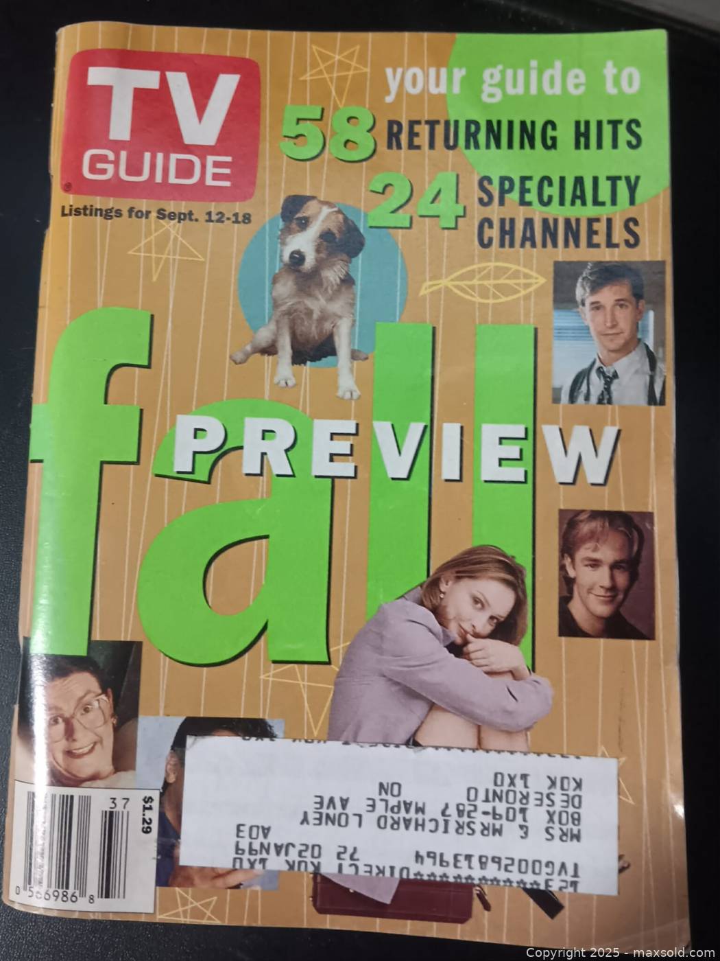 TV Guide magazines 1956-1958 plus later Fall Preview | Maxsold