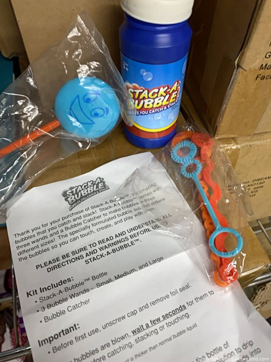 25 Stack-A-Bubble toy kits unopened | Maxsold