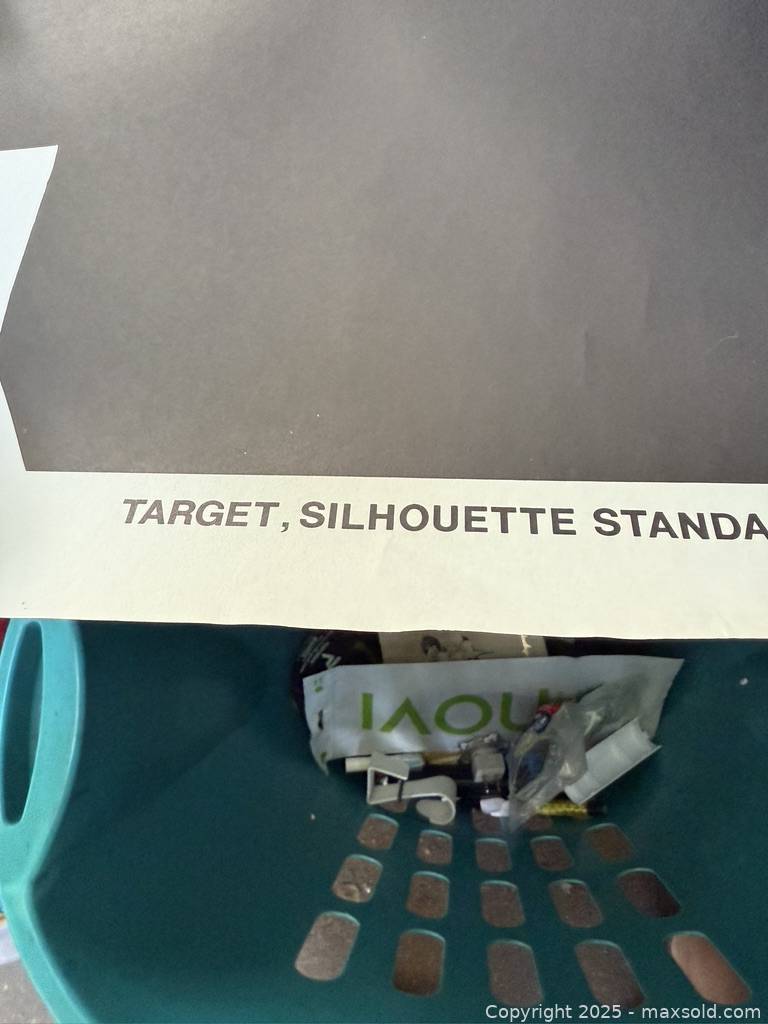 Vintage RCMP Silhouette Target Chart | Maxsold