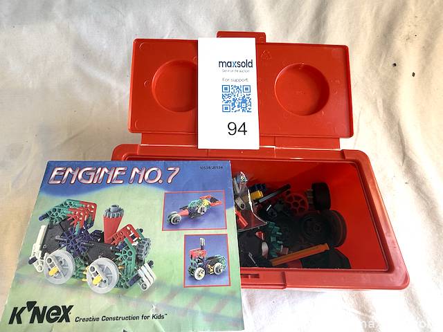 K'Nex Engine No.7 pieces and manual | Maxsold