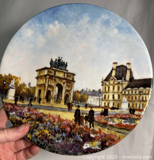 Louis Dali limited edition Limoges Paris plate with COA | Maxsold