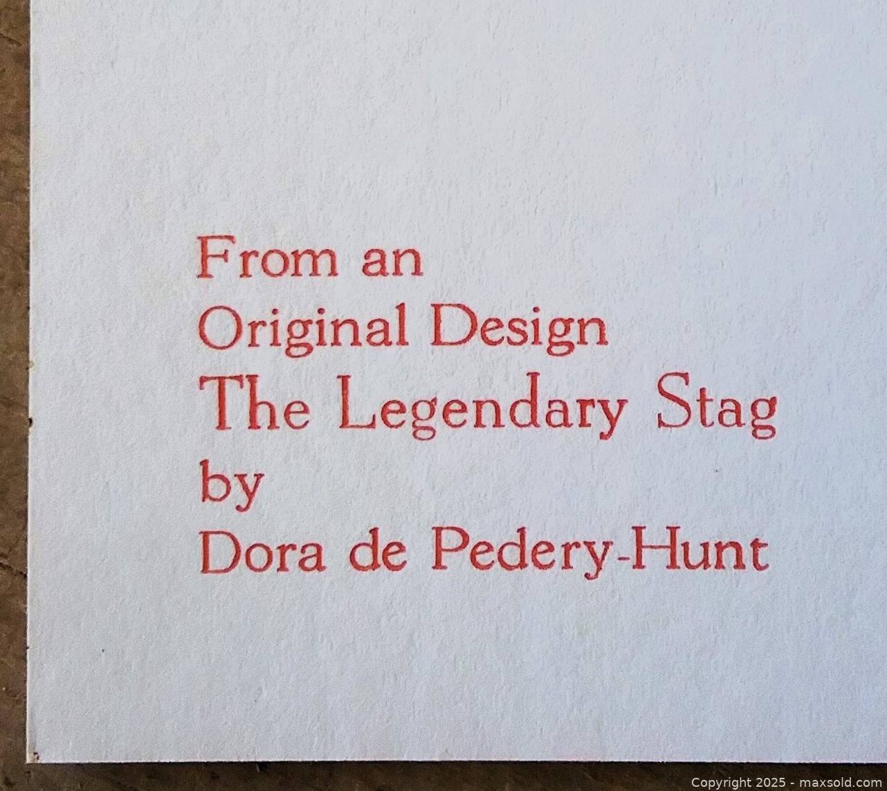 20 Legendary Stag Christmas cards | Maxsold