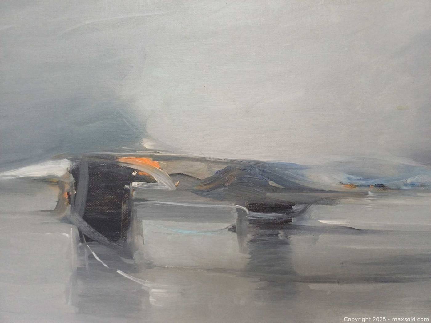 Ralph Allen signed oil on board painting | Maxsold