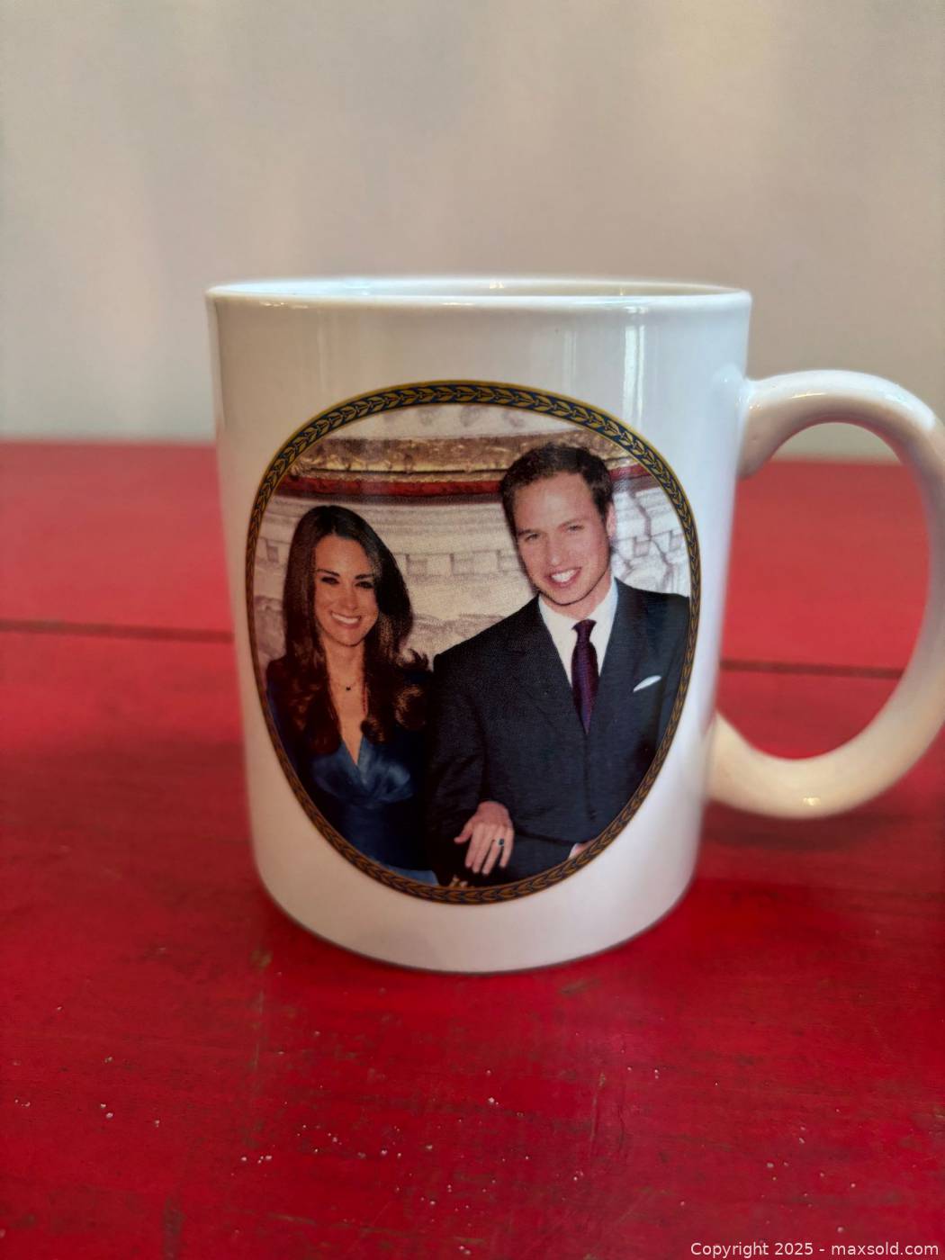 3 British Royal commemorative mugs | Maxsold