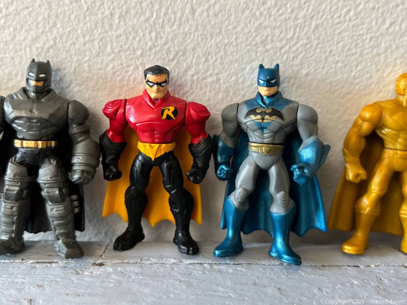 DC Comics Mighty Minis Batman & Robin Figures Lot | Maxsold