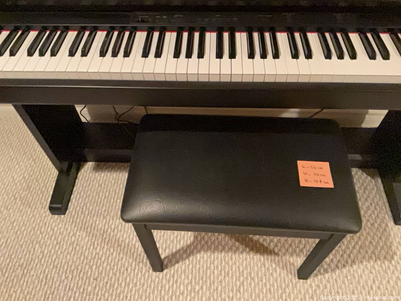Technics SX-PX Series 88-Key Digital Piano, Stand, Bench, Accessories ...