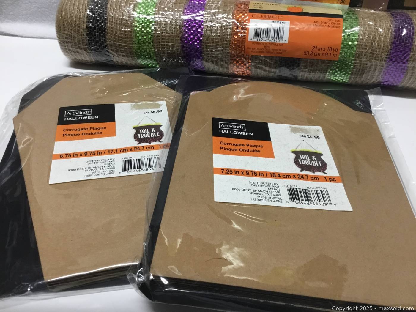 Halloween craft assortment 5 pcs | Maxsold