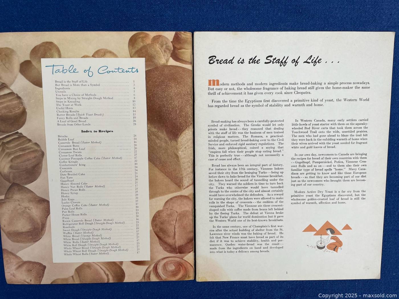 When You Bake with Yeast cooking booklet, 1956 | Maxsold