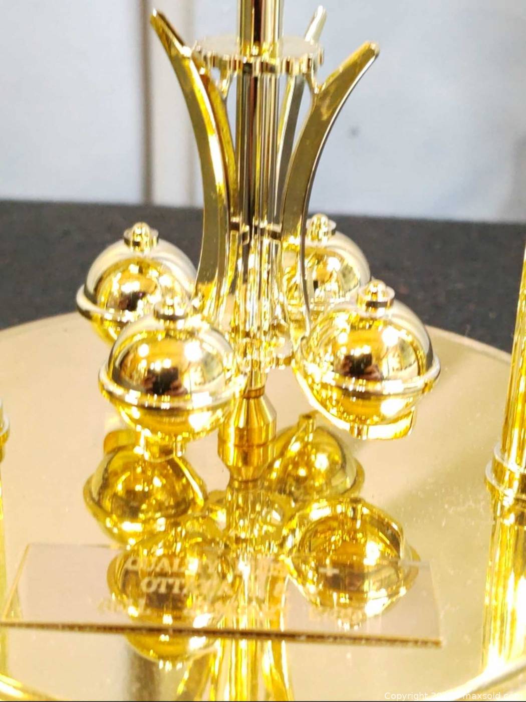 Birks Quartz Glass Dome Anniversary Clock | Maxsold