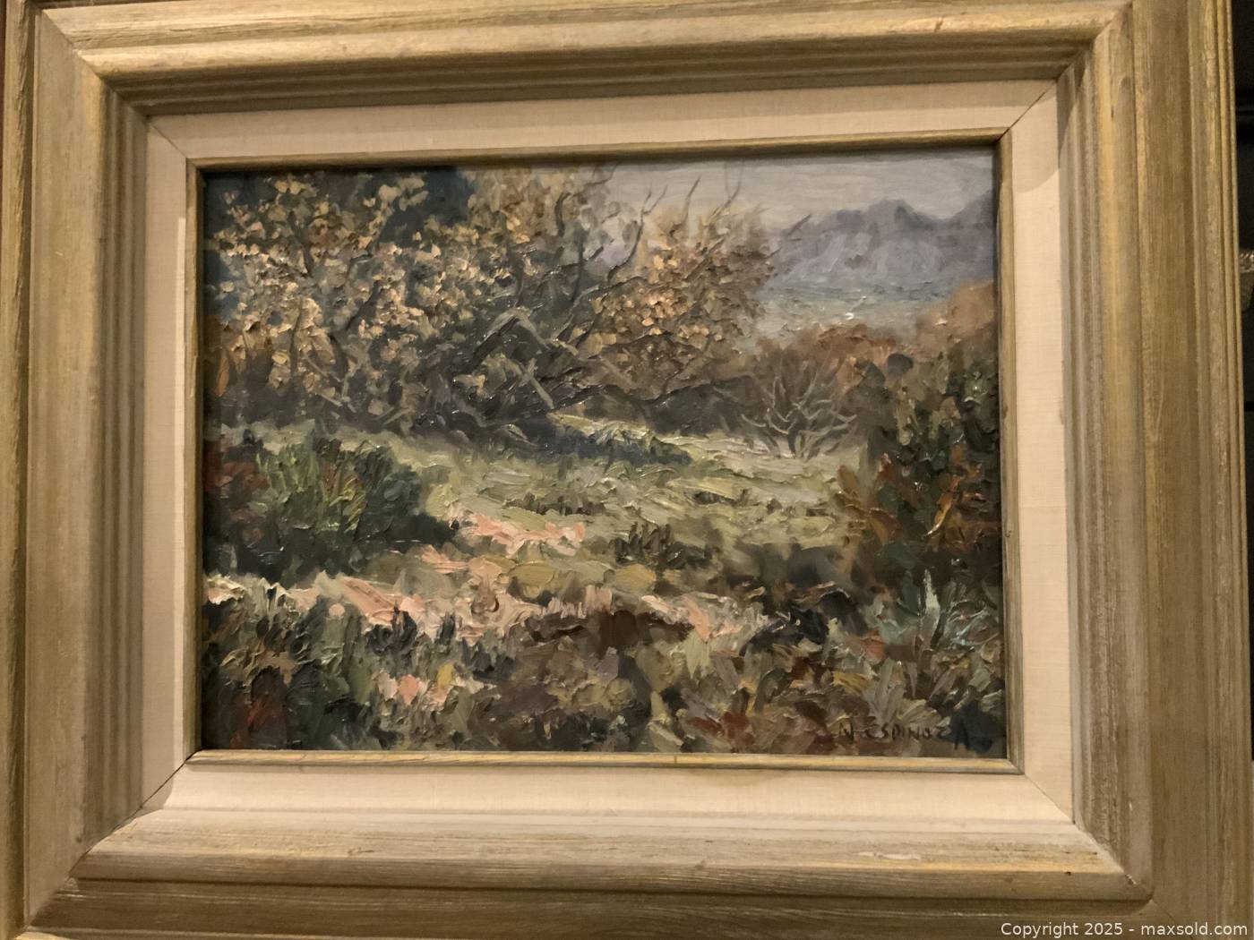 Noel Espinoza Oil Landscape Painting | Maxsold