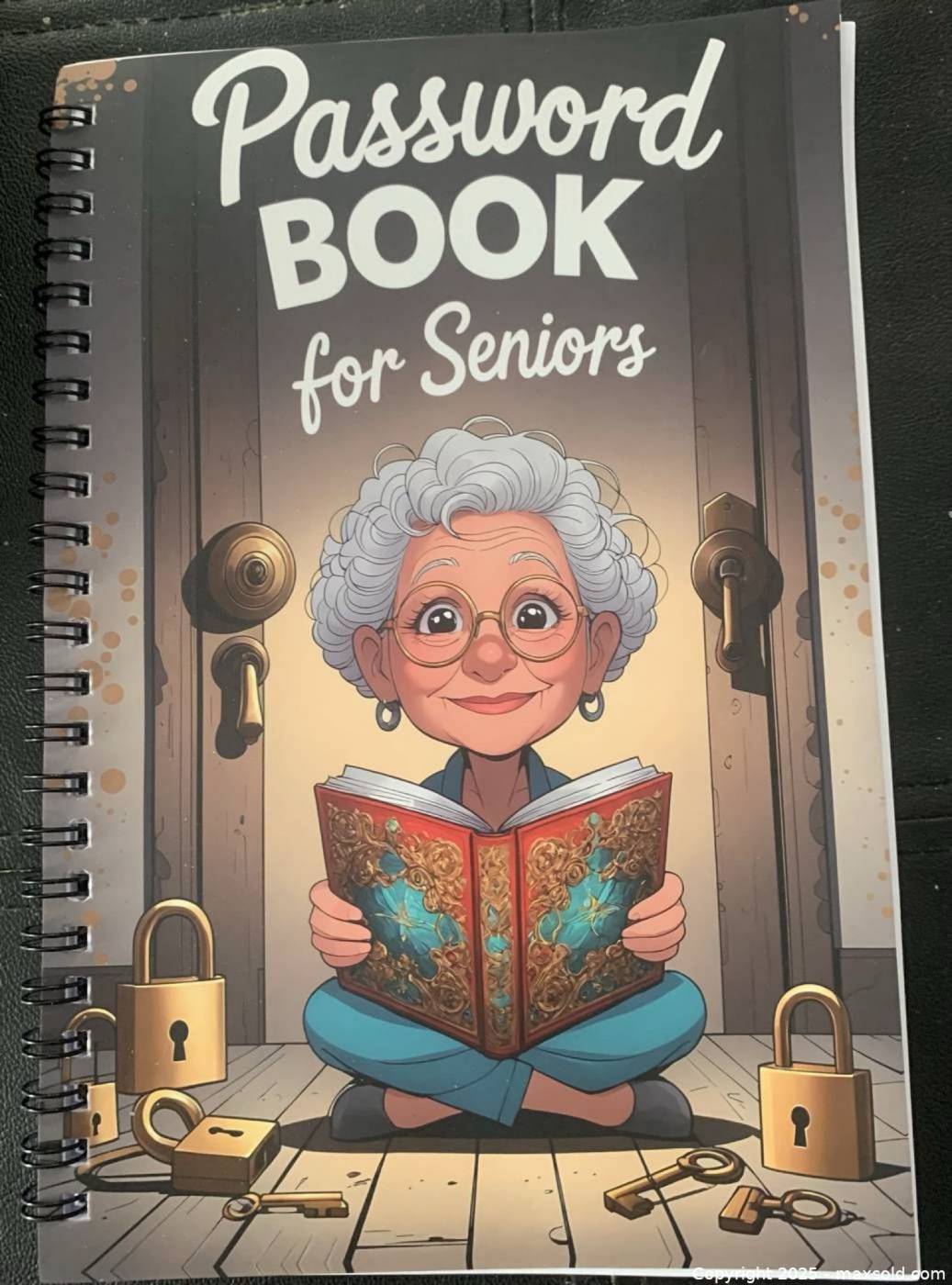 Spiral Password Book For Seniors | Maxsold