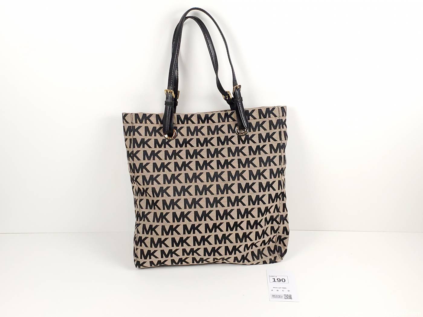 Michael Kors monogram canvas tote bag | Maxsold