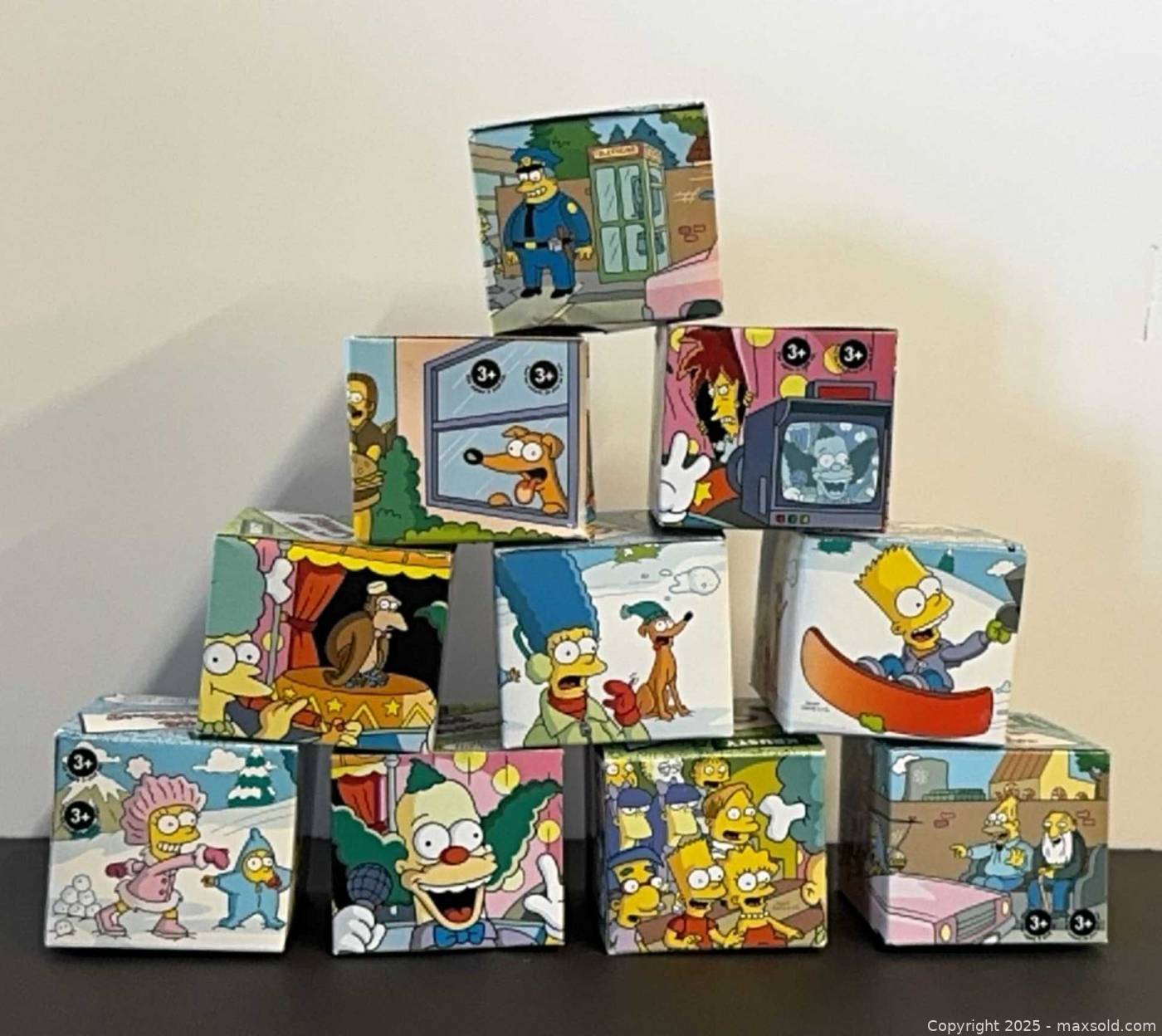 11 Burger King The Simpsons Digital Watches | Maxsold