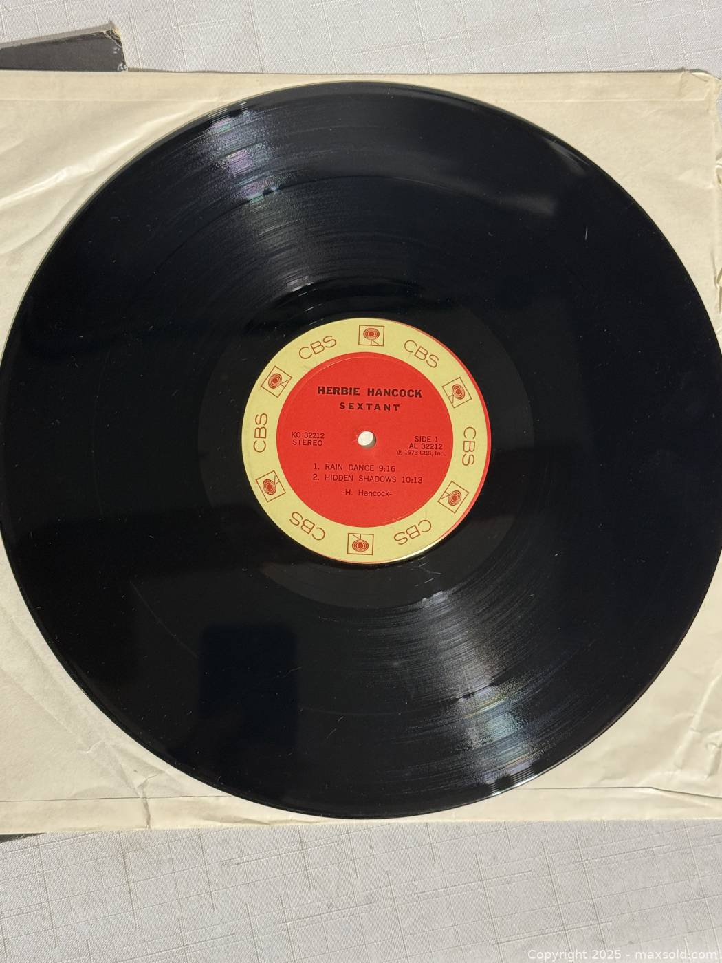Herbie Hancock Sextant vinyl LP | Maxsold