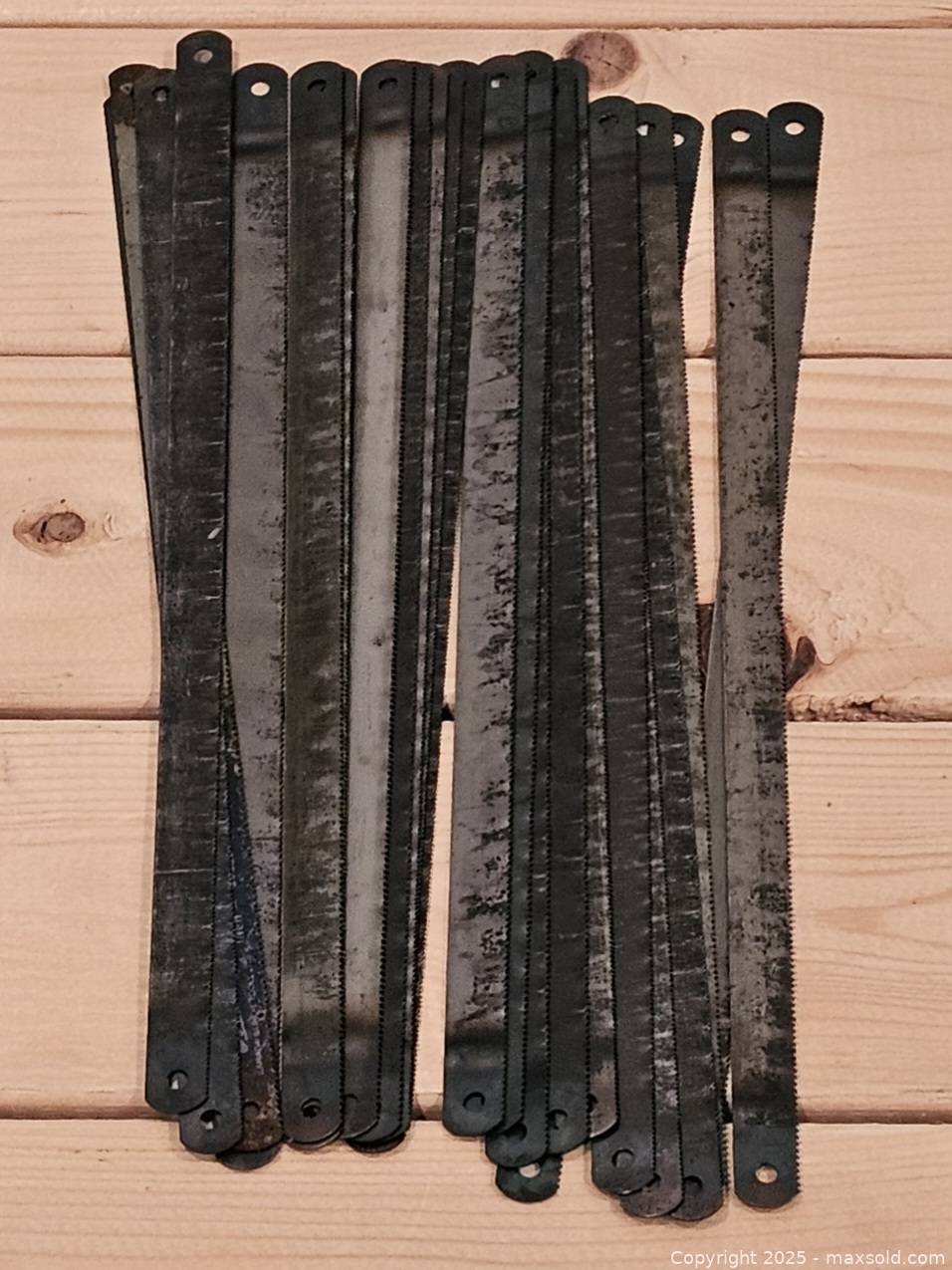 Approx 24 vintage hacksaw blades | Maxsold