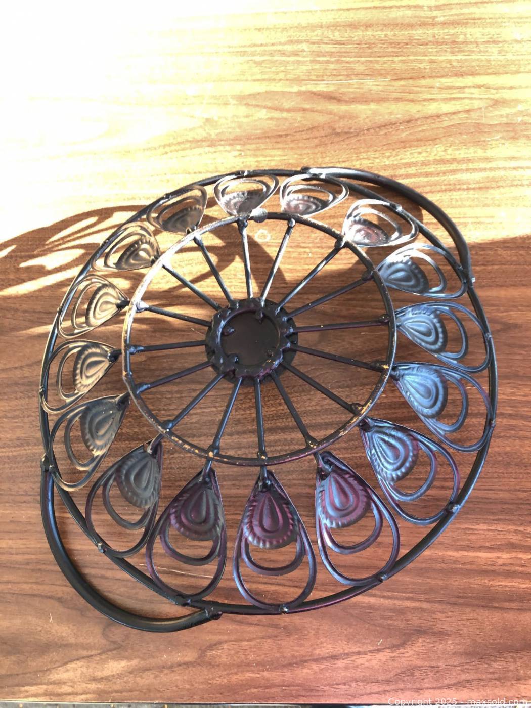 Decorative metal and wicker baskets | Maxsold