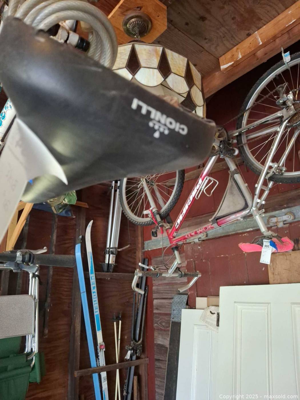 BCA Genesis mountain bike with rack, lock | Maxsold