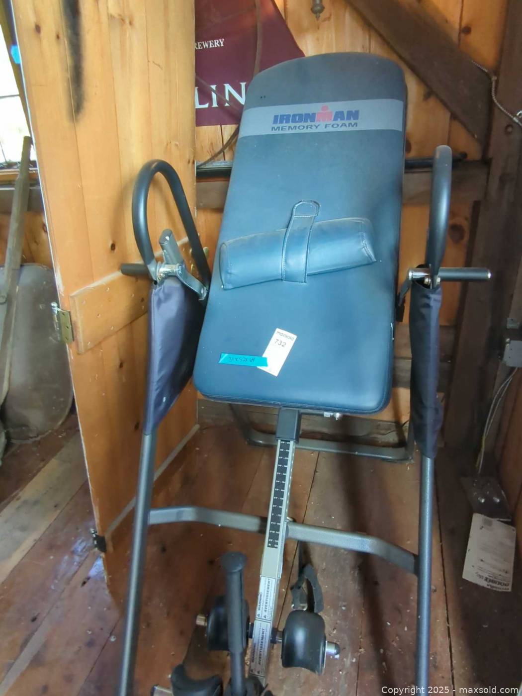 Ironman Memory Foam Inversion Table | Maxsold