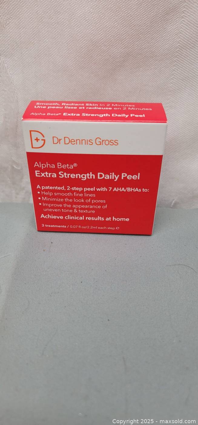 10 Dr. Dennis Gross Alpha Beta Extra Strength Daily Peel boxes | Maxsold