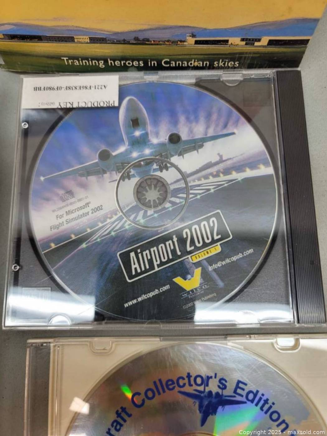 Aviation books, flight sim CDs & model planes | Maxsold