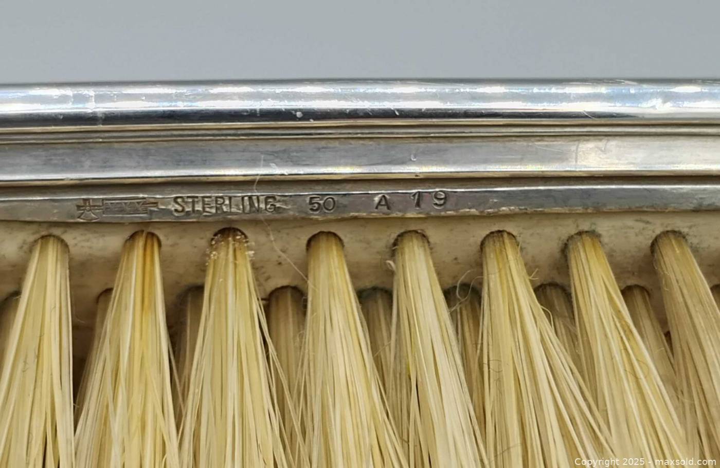 1940s Webster Co sterling silver vanity brush | Maxsold