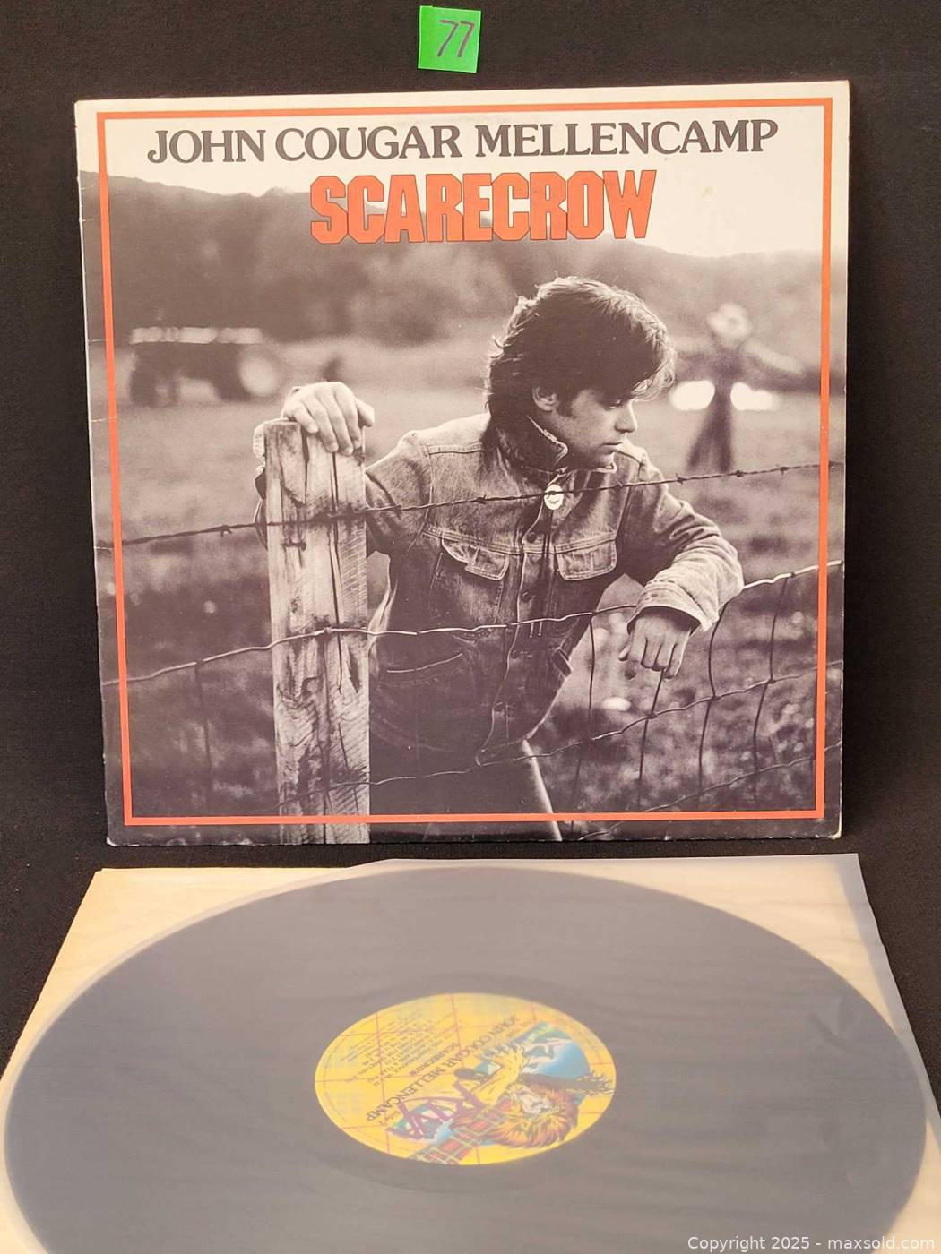 John Cougar Mellencamp Scarecrow vinyl LP | Maxsold