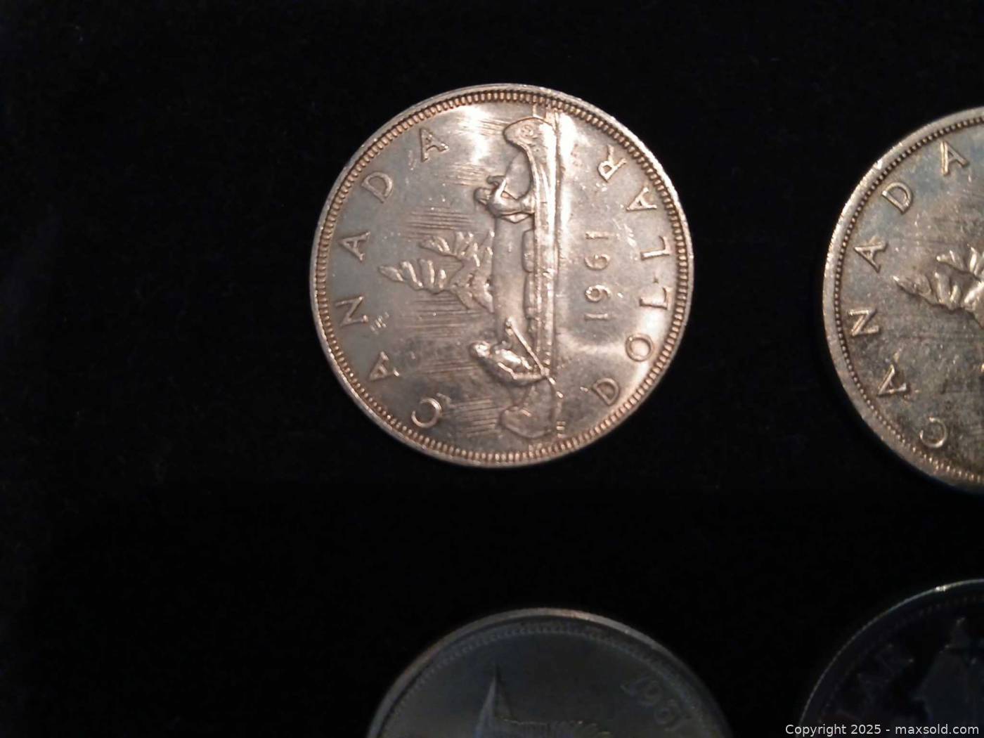 Canadian dollar coins 1959 1961 1967 1981 | Maxsold