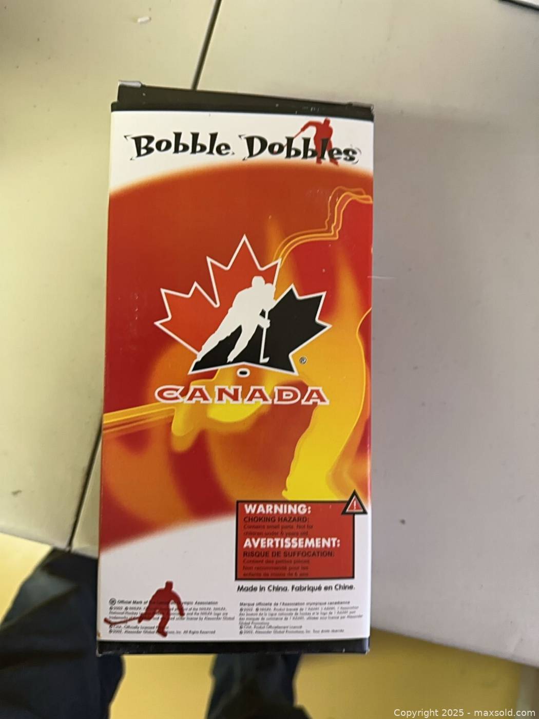 Bobble Dobbles Team Canada 8" Sealed Hockey Bobbleheads | Maxsold