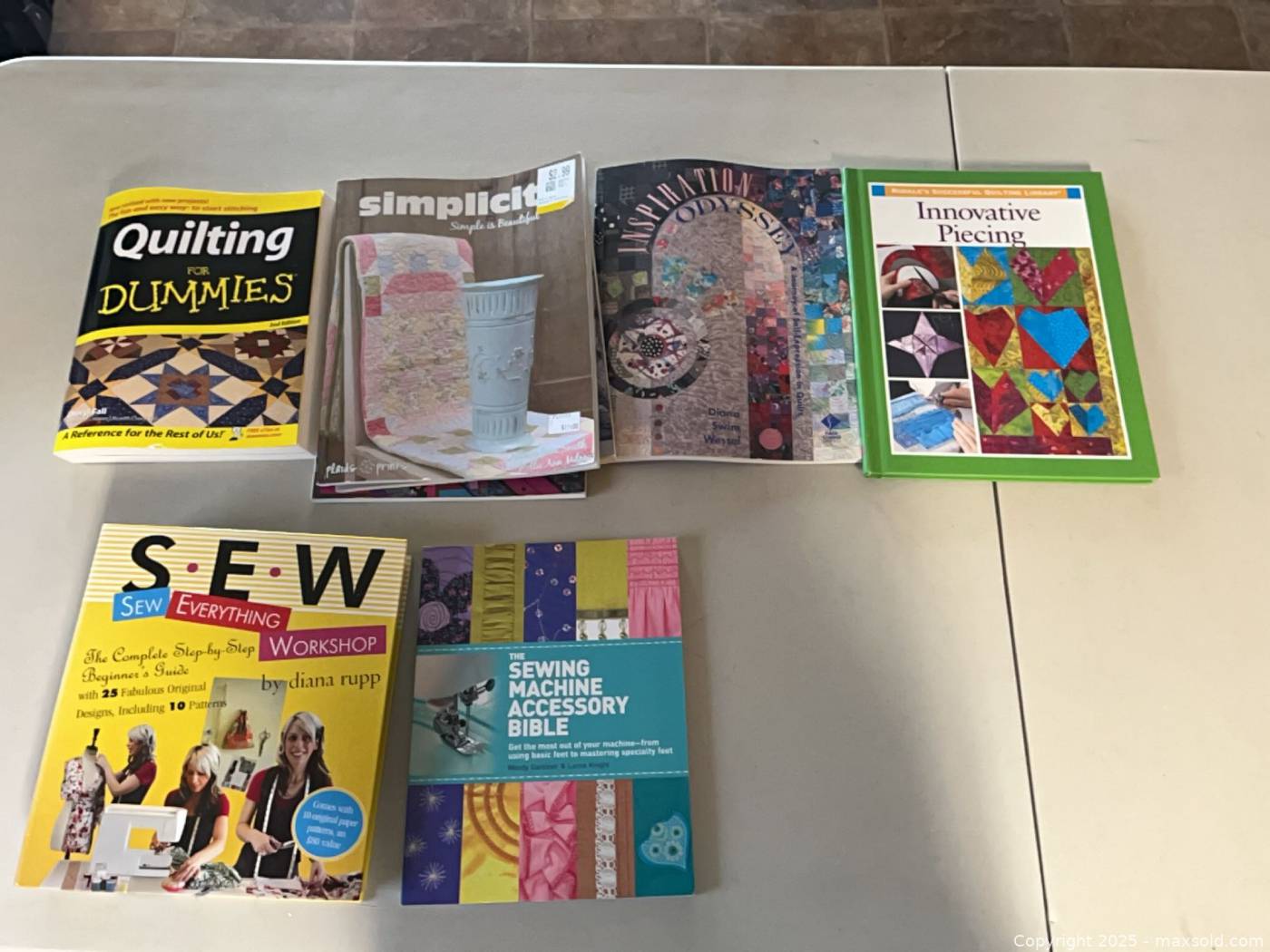 Quilting and Sewing Instructional Books | Maxsold