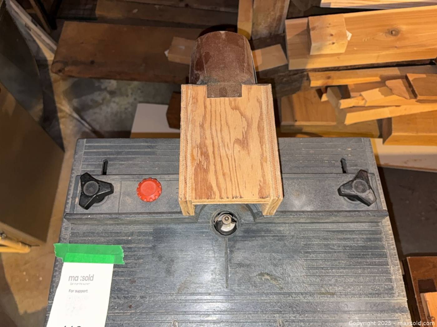 Hirsh router & sabre saw table workstation w/ stand | Maxsold